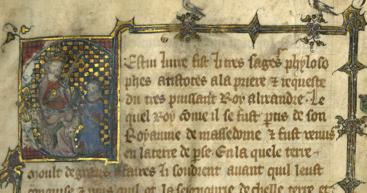 The Secret of Secrets : Medieval Text Manuscripts