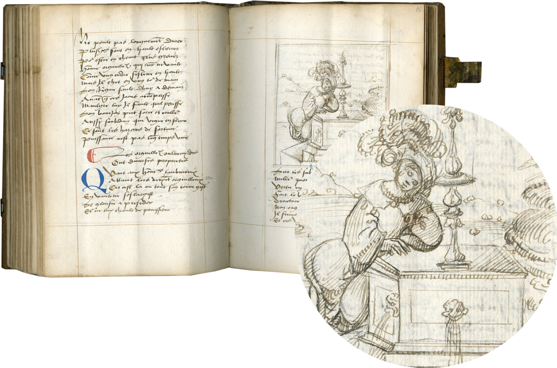 Old Master Drawings: 1465 to 1670 : Medieval Text Manuscripts