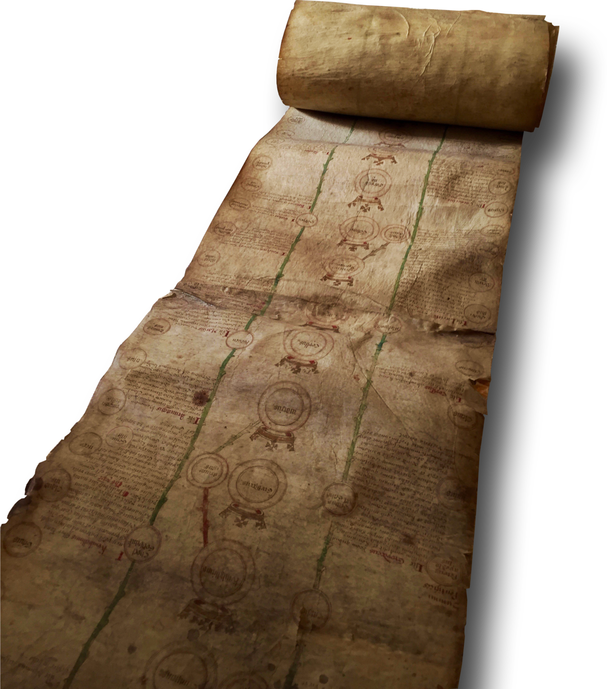 History Unrolled : Medieval Text Manuscripts