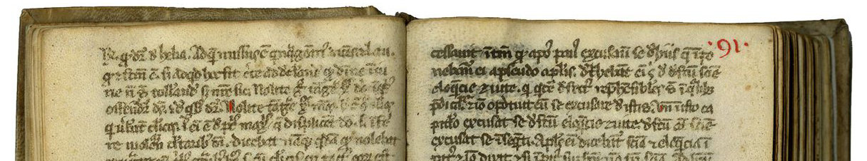 A Nervous Nelly? : Medieval Text Manuscripts