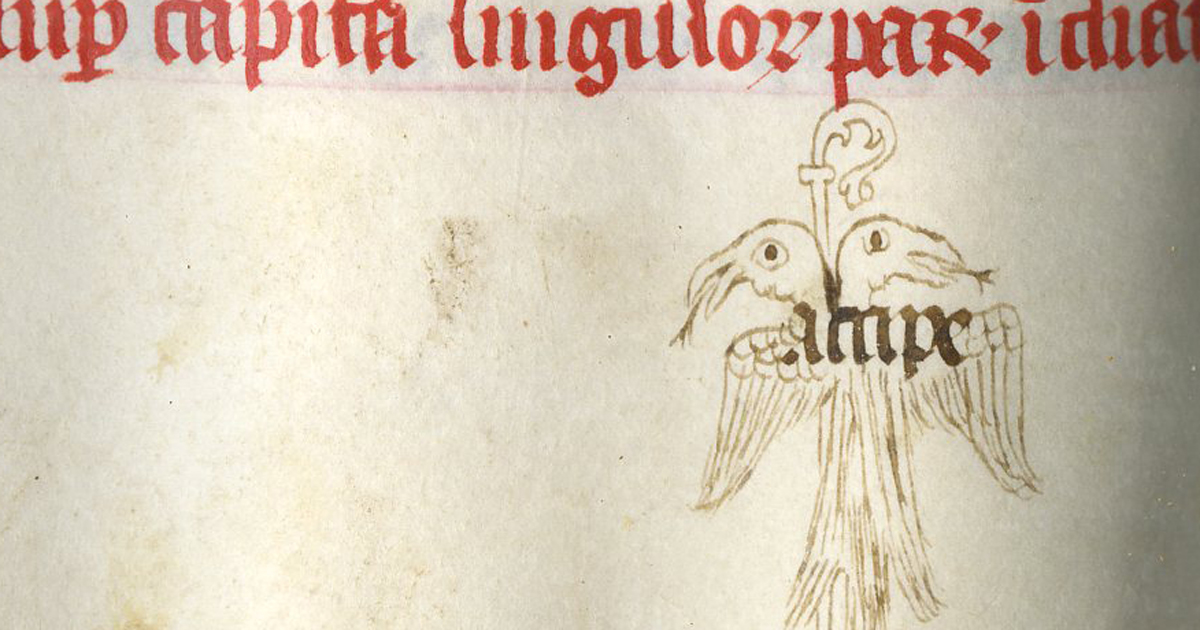 A Nervous Nelly? : Medieval Text Manuscripts