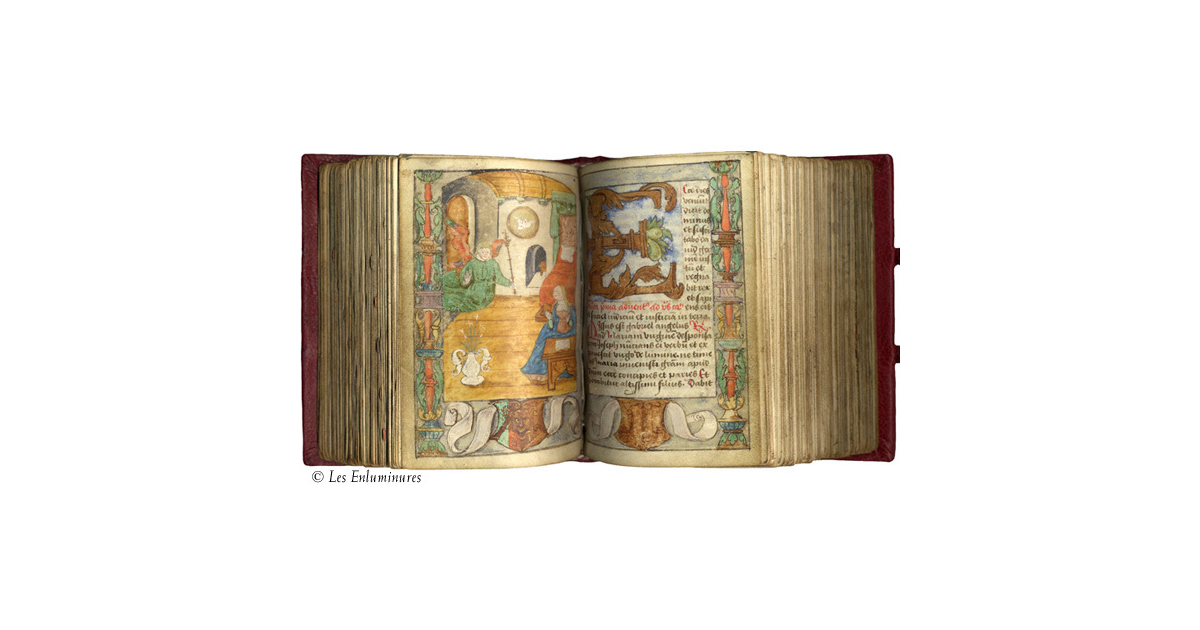 Ferial Illuminated Manuscript Breviary : Medieval Text Manuscripts