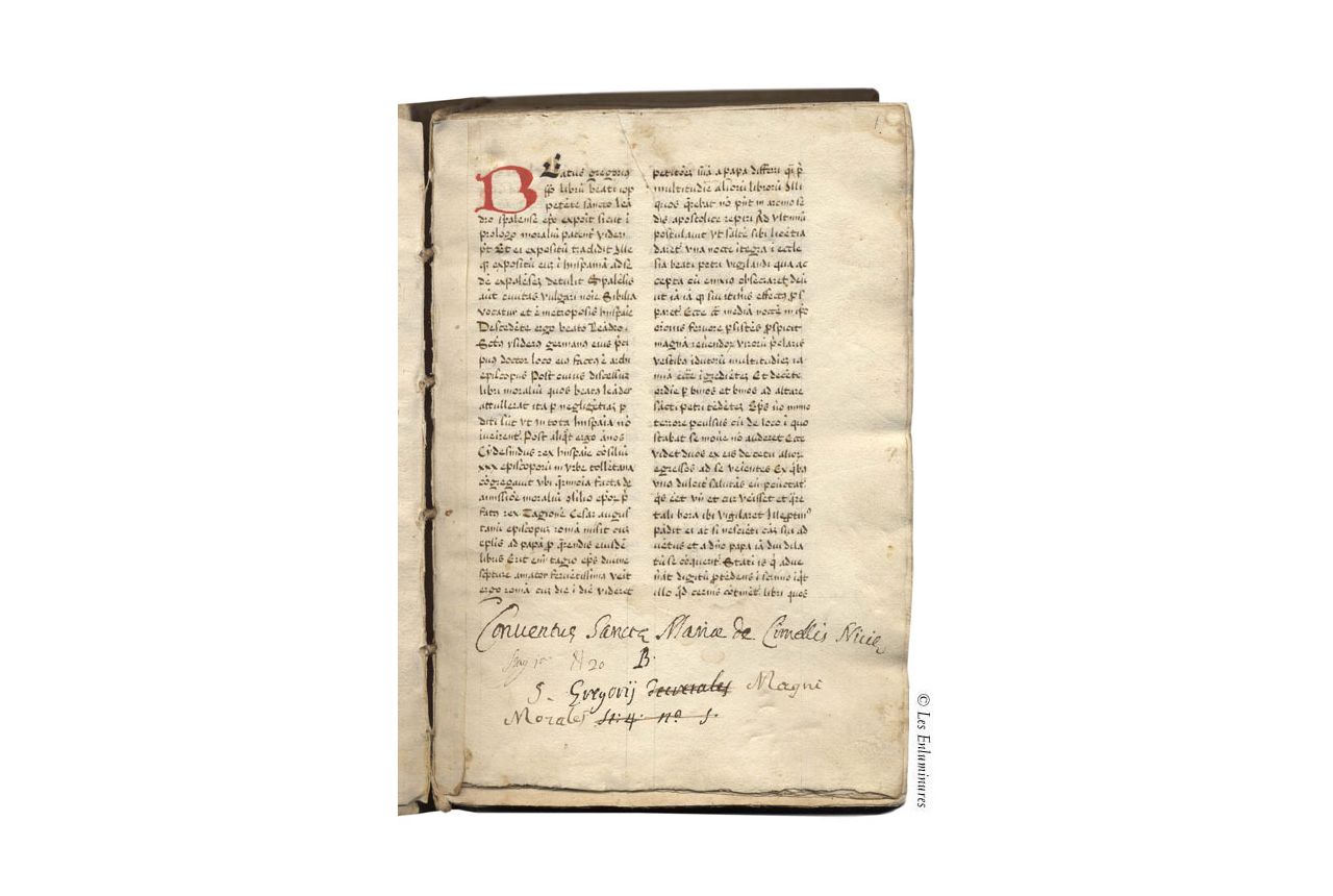Gregorius Medieval Manuscripts Magnus : Medieval Text Manuscripts