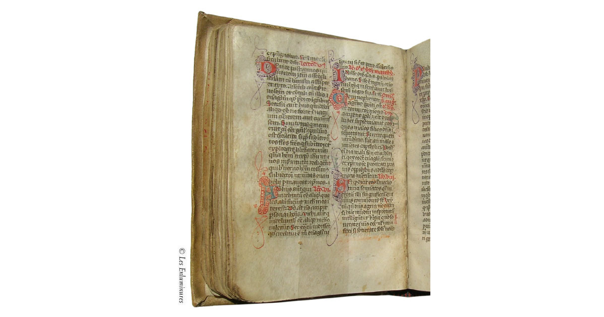 Breviary Illuminated Manuscripts Franciscan : Medieval Text Manuscripts