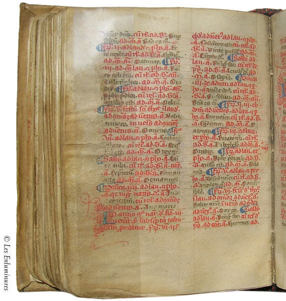 Breviary Illuminated Manuscripts Franciscan : Medieval Text Manuscripts