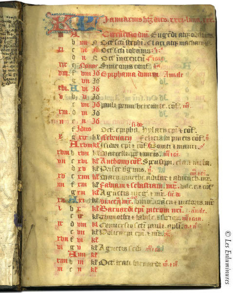 Barnard Medieval Manuscripts Collectarium : Medieval Text Manuscripts