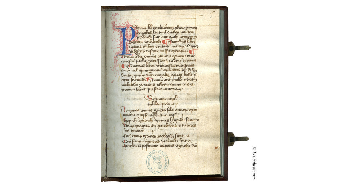 Vegetius Medieval Manuscripts Epitoma : Medieval Text Manuscripts