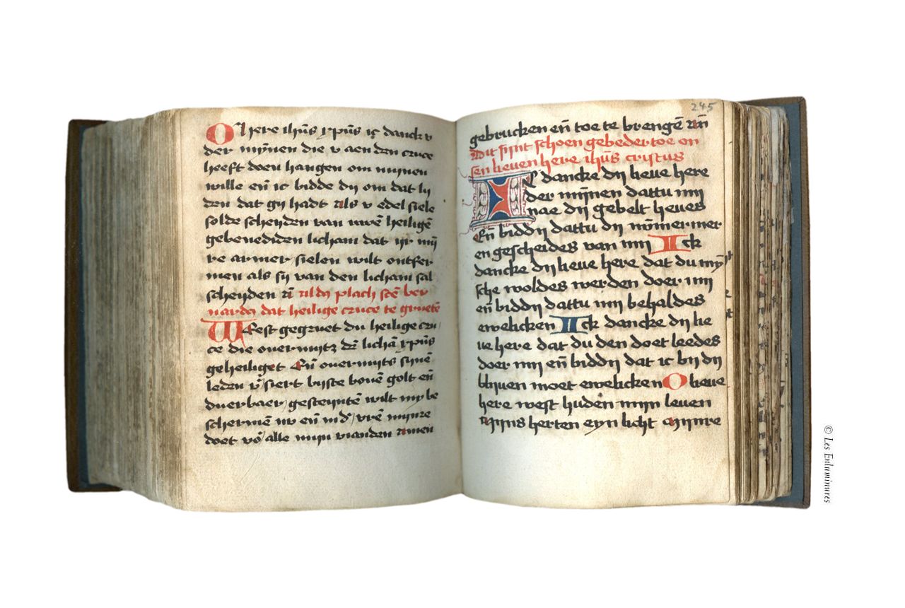 Vernacular Illuminated Manuscripts Breviary : Medieval Text Manuscripts