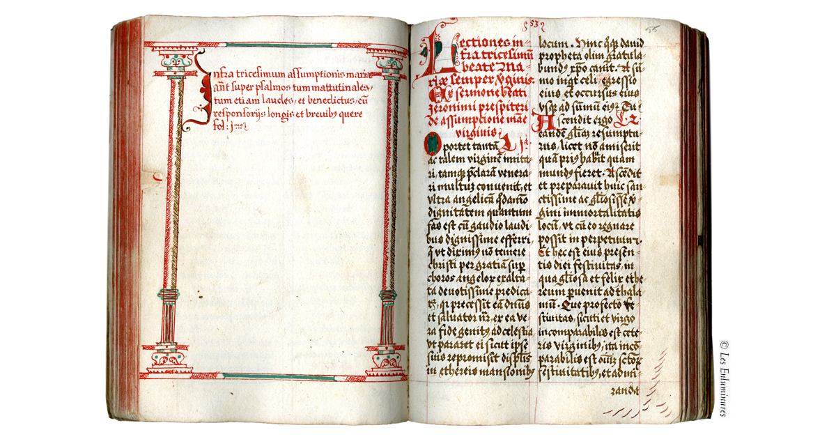 Elchigen Manuscripts Commemorative Office : Medieval Text Manuscripts