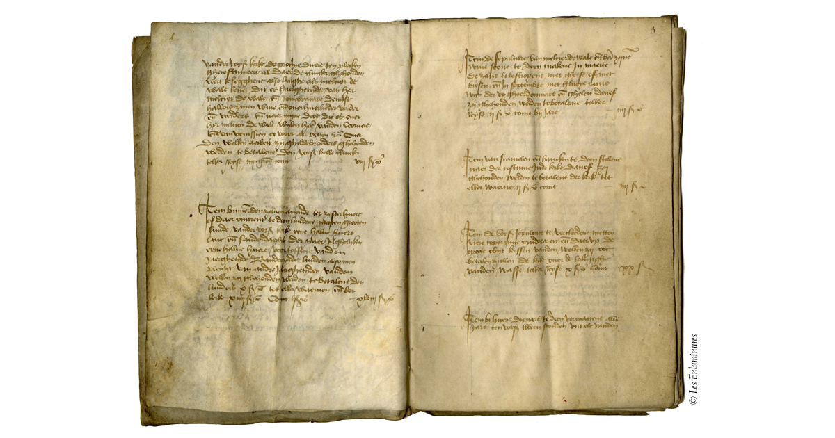 Deed Medieval Manuscripts Foundation : Medieval Text Manuscripts