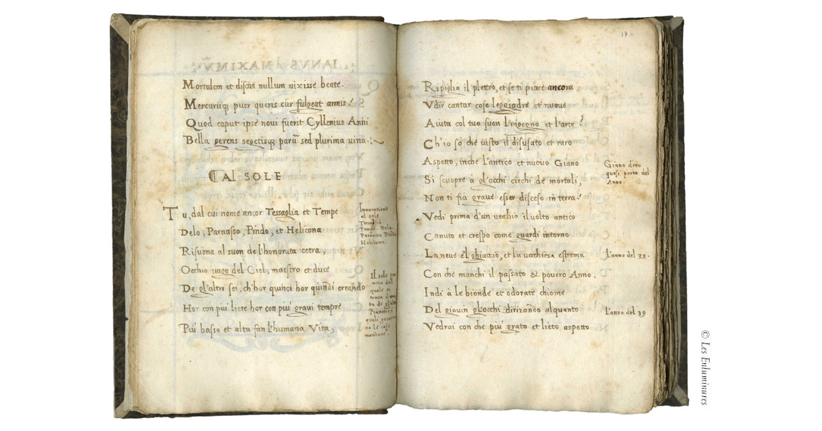Cosimo Renaissance Manuscripts Poetry : Medieval Text Manuscripts