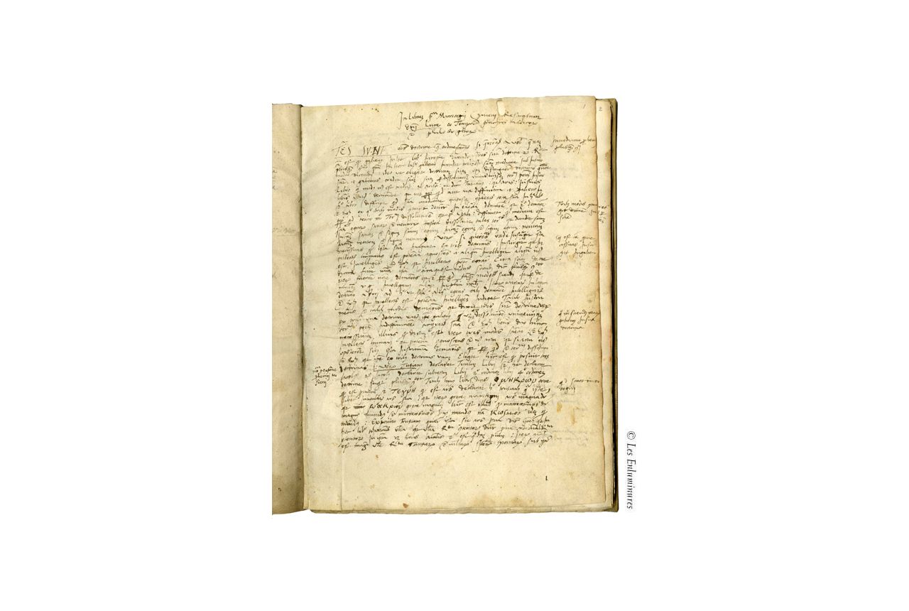 Maiorius Text Illuminated Manuscript : Medieval Text Manuscripts