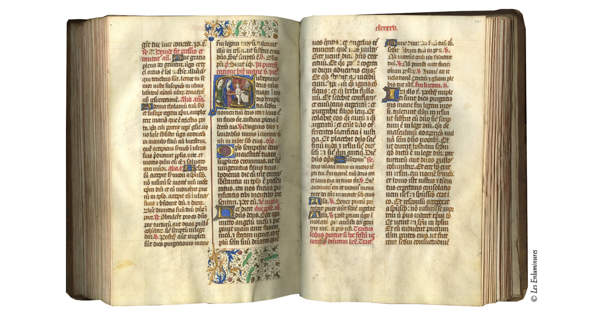 Rodez Illuminated Manuscripts Missal : Medieval Text Manuscripts