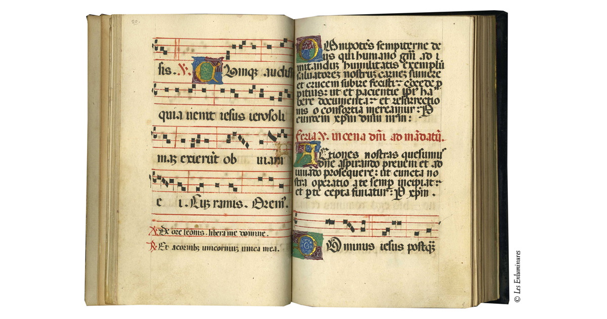Dominican Medieval Manuscripts Processional : Medieval Text Manuscripts
