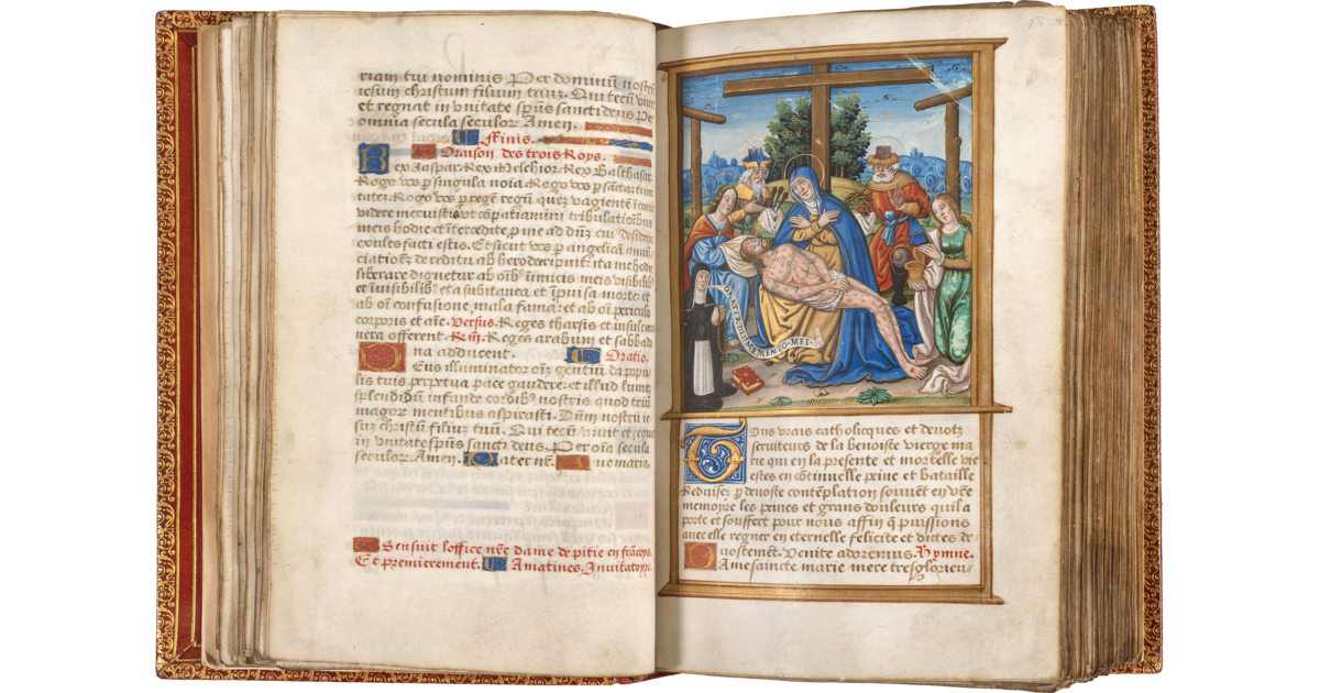 Jean Coene Book of Hours : Medieval Text Manuscripts