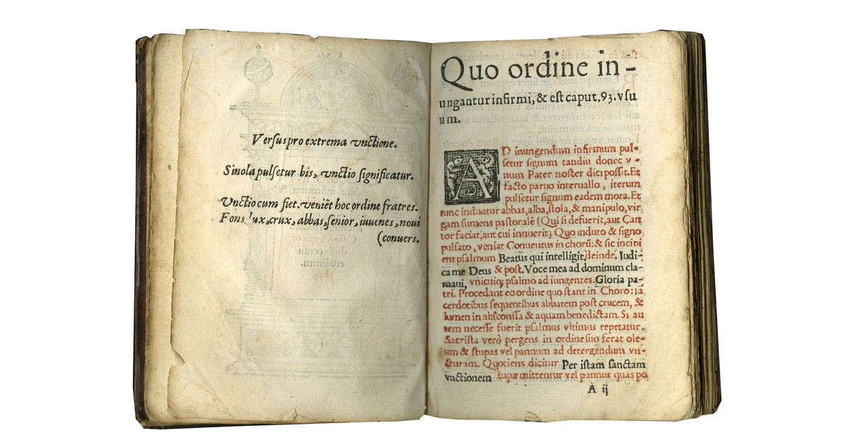 Cistercian Ordo Medieval Manuscript : Medieval Text Manuscripts