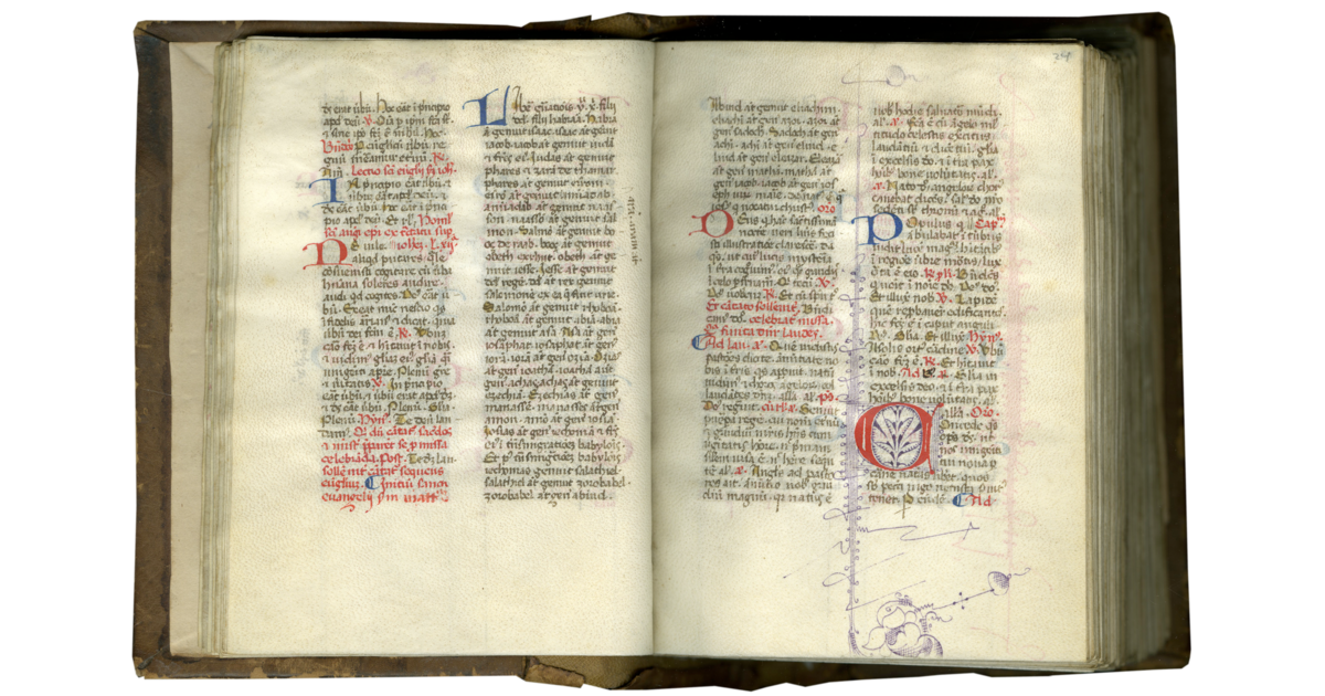 Santa Giustina Breviary : Medieval Text Manuscripts