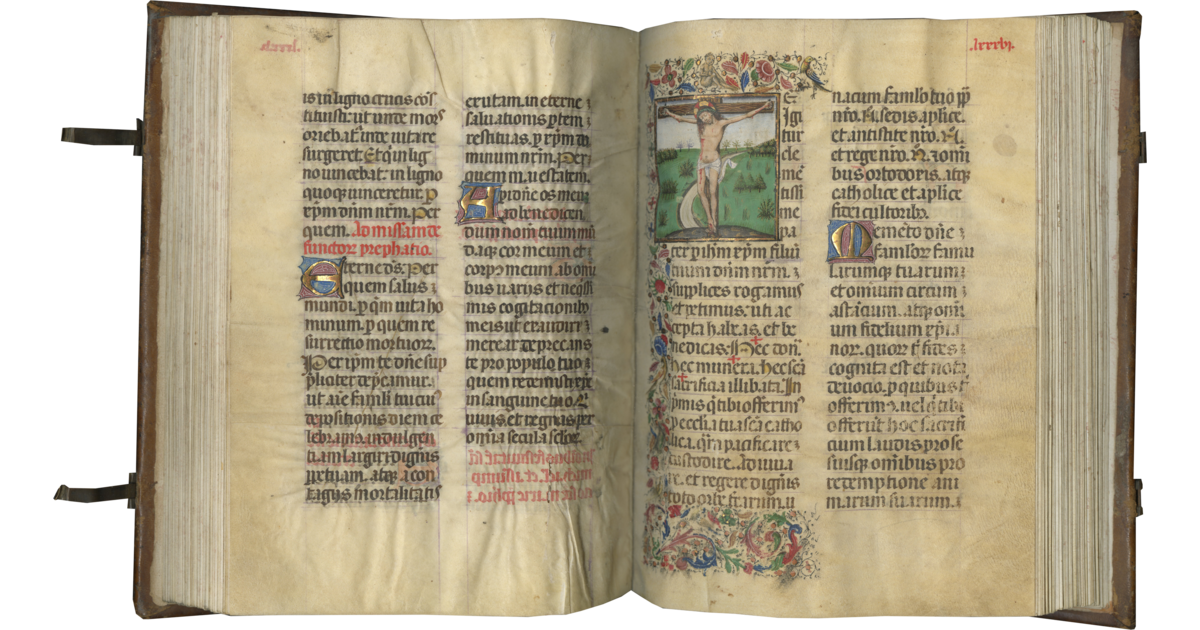 Spanish Missal : Medieval Text Manuscripts