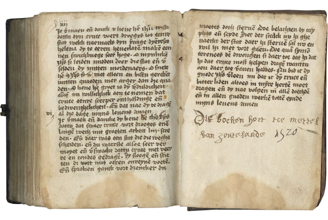 German Prayers : Medieval Text Manuscripts