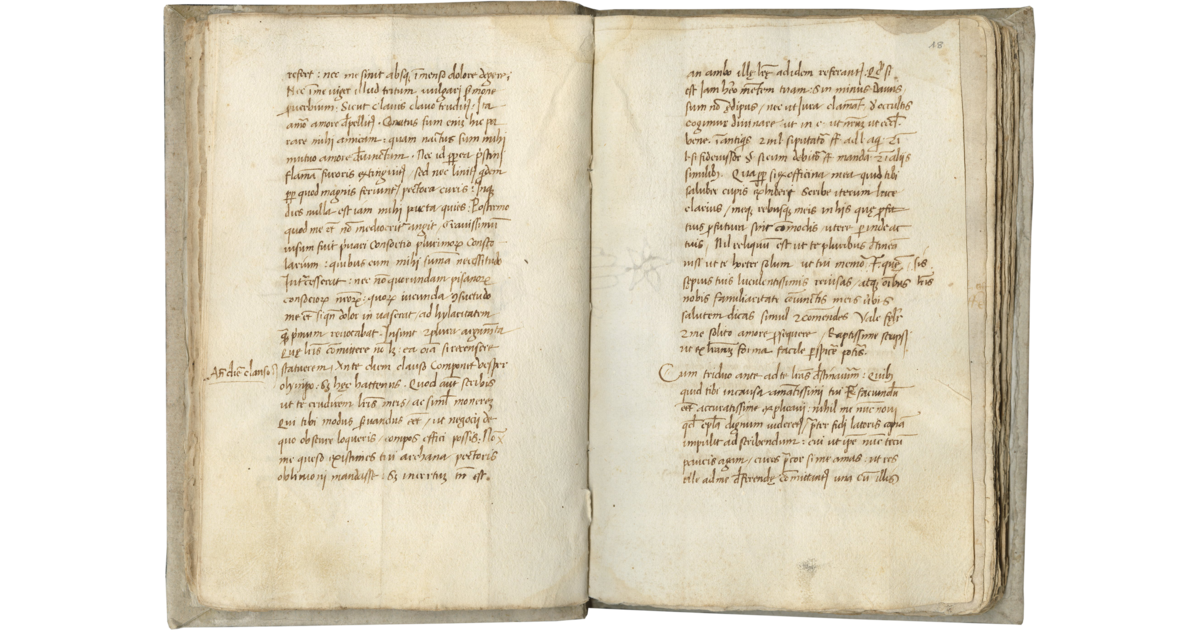 Humanist Miscellany : Medieval Text Manuscripts