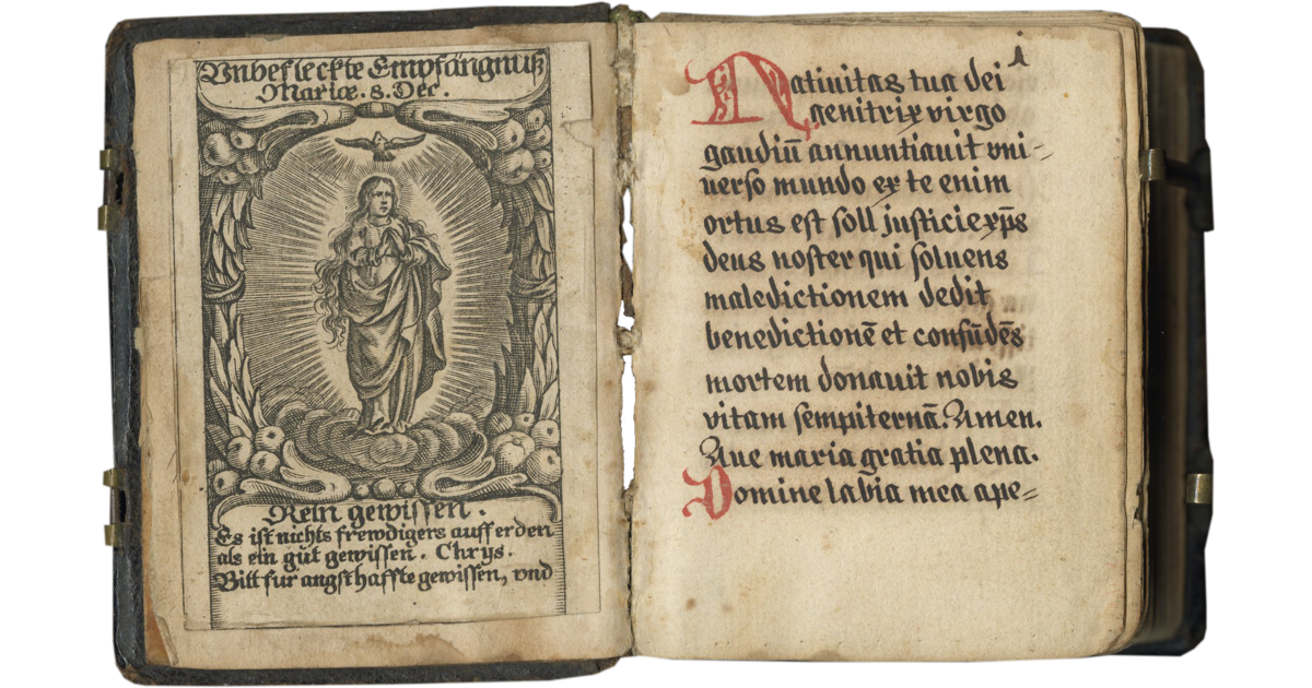 Hybrid prayer book : Medieval Text Manuscripts