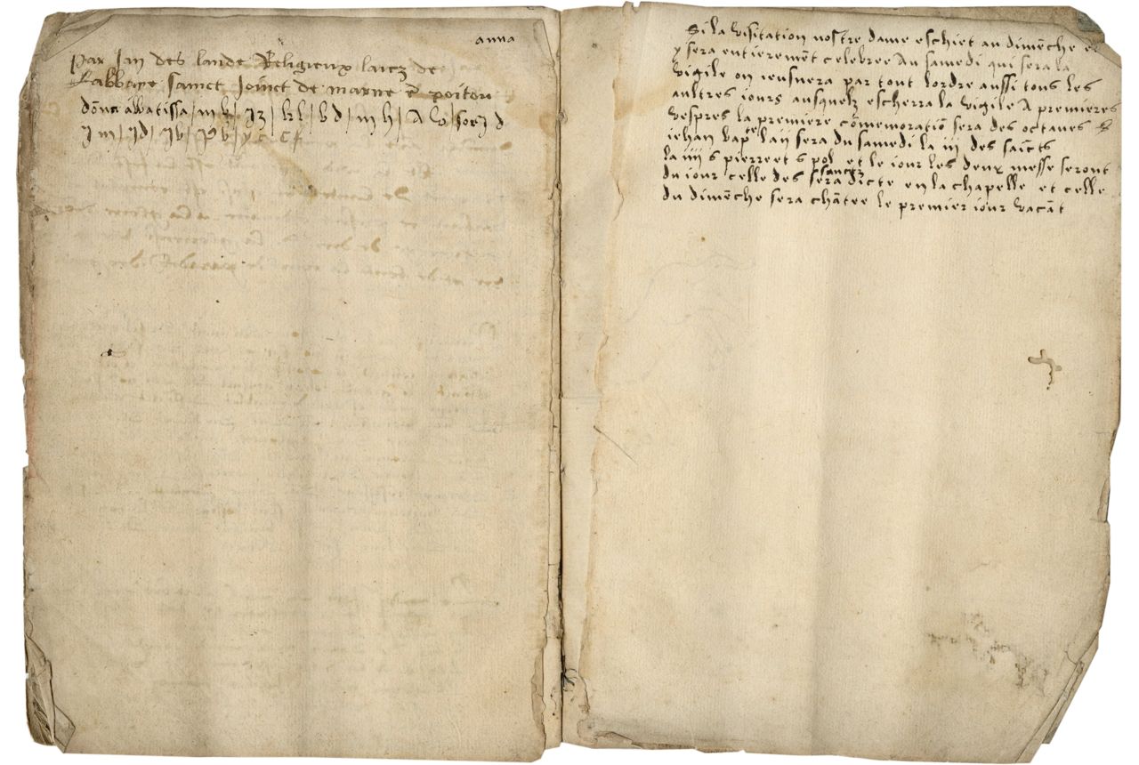 Table of Dominical Letters : Medieval Text Manuscripts