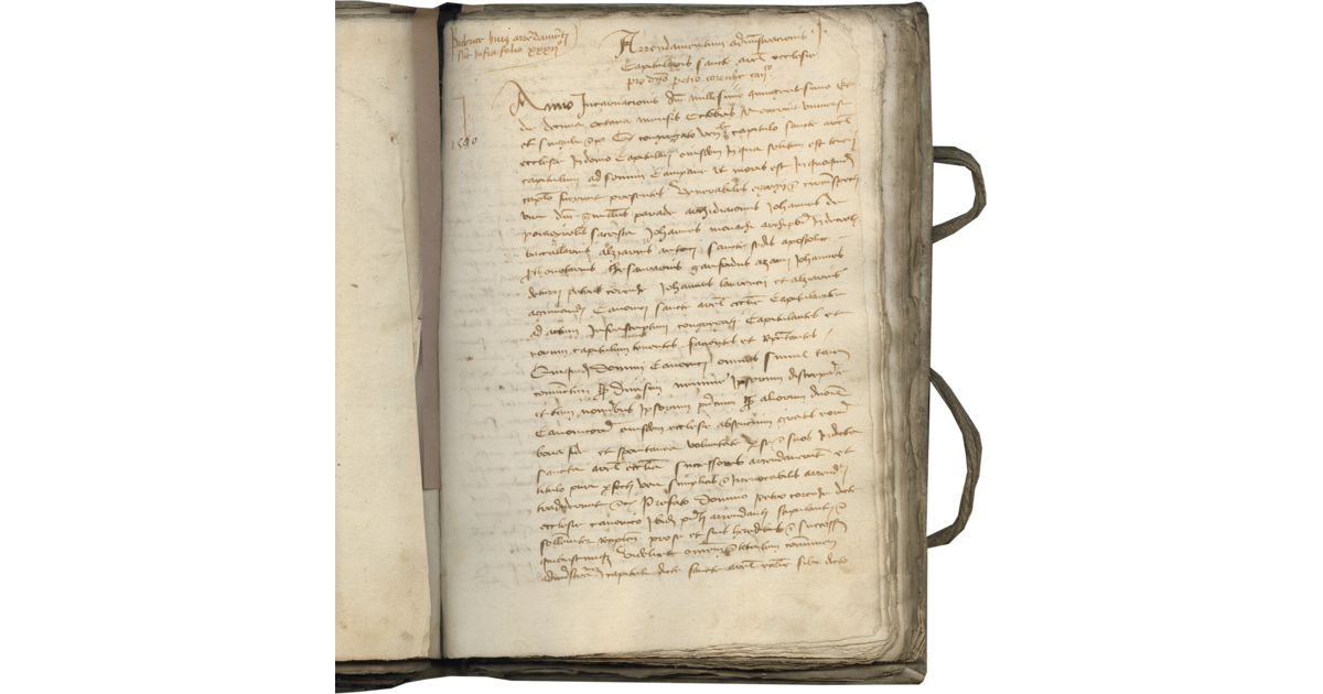 Administrative Records from the Chapter of the Cathedrale Saint ...