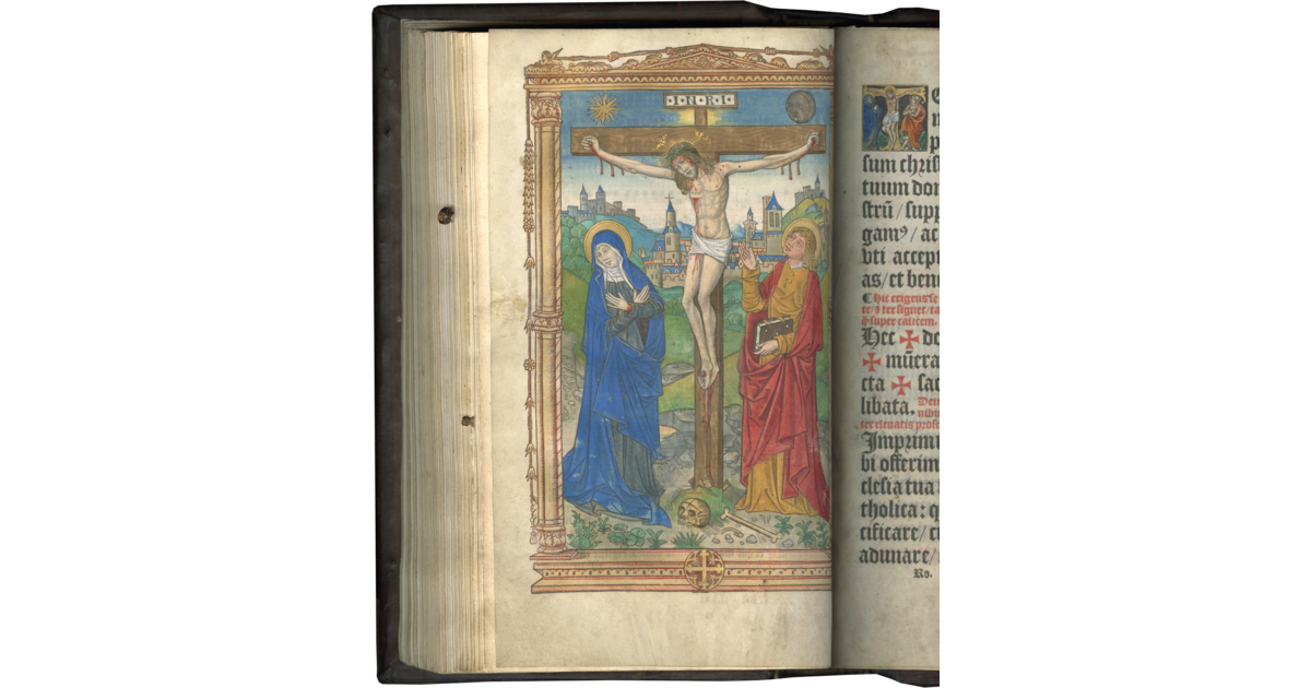 Missal Jean Kerbriant and Didier Maheu : Medieval Text Manuscripts
