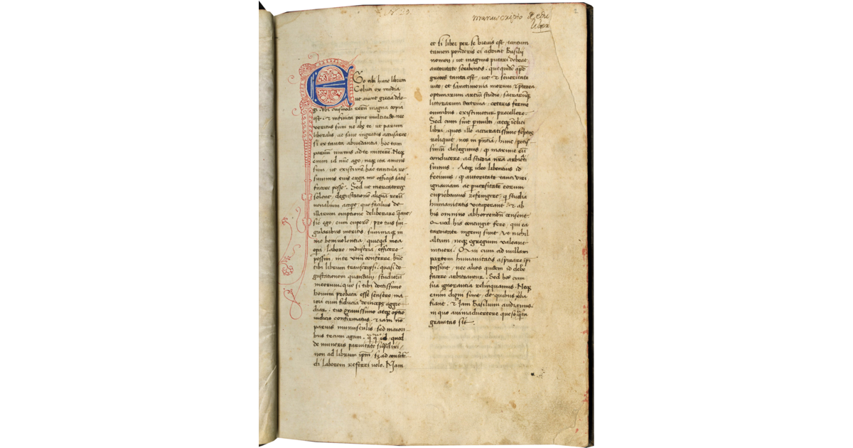 Compendium Of Humanistic Translations from The Greek : Medieval Text ...