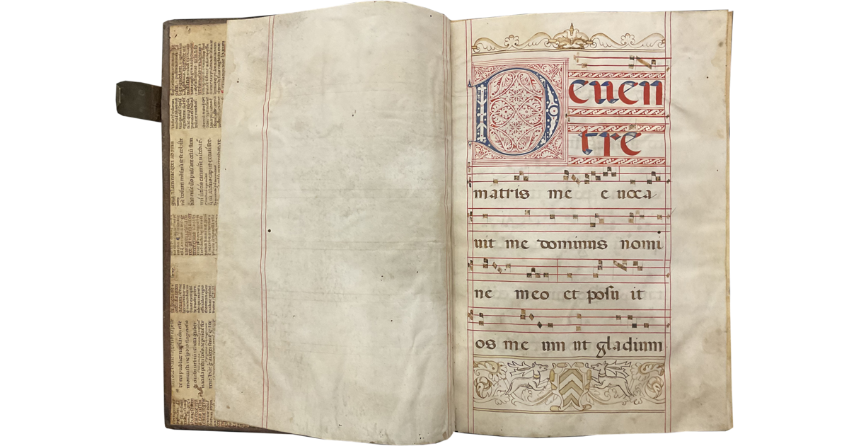 Choir Book for the Office and the Mass : Medieval Text Manuscripts