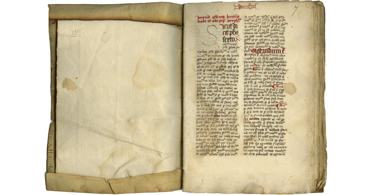 Brito Commentary on Porphyry : Medieval Text Manuscripts